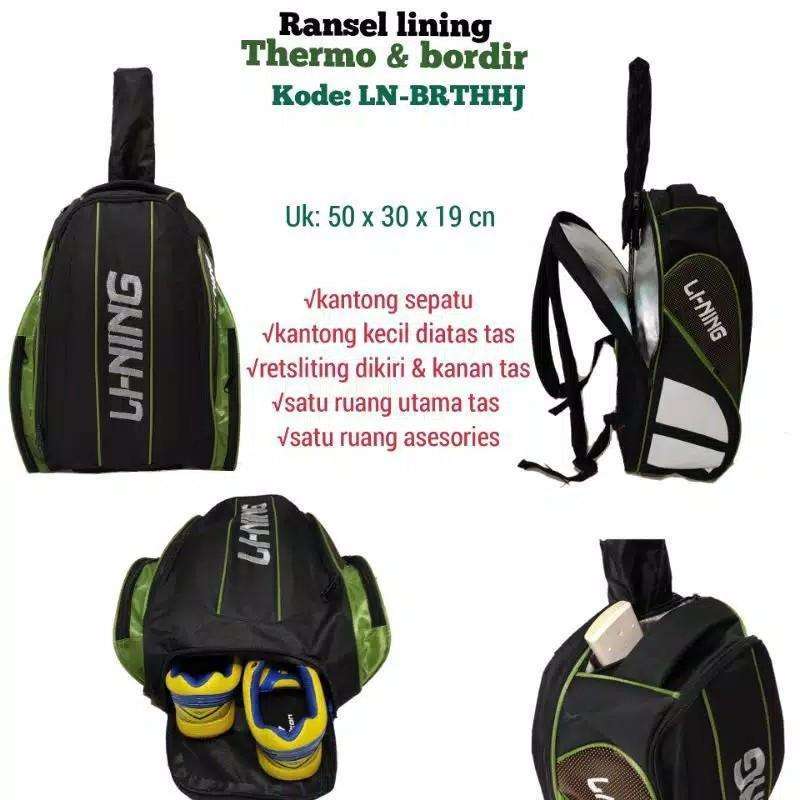 Jual tas raket ransel badminton di Seller Desport - Kalibanteng Kulon ...
