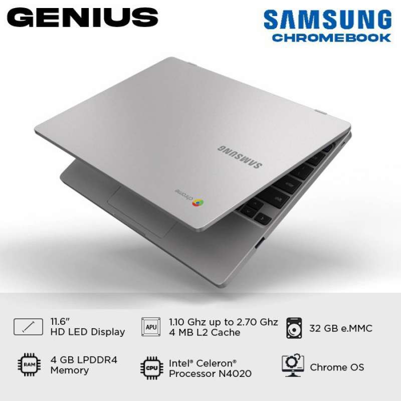 Promo SAMSUNG CHROMEBOOK 4 4/32 RAM 4GB INTERNAL 32GB GARANSI RESMI ...