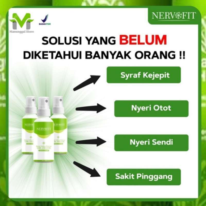 Jual BARU!!! NERVOFIT SPRAY SOLUSI SYARAF KEJEPIT DAN NYERI OTOT ...