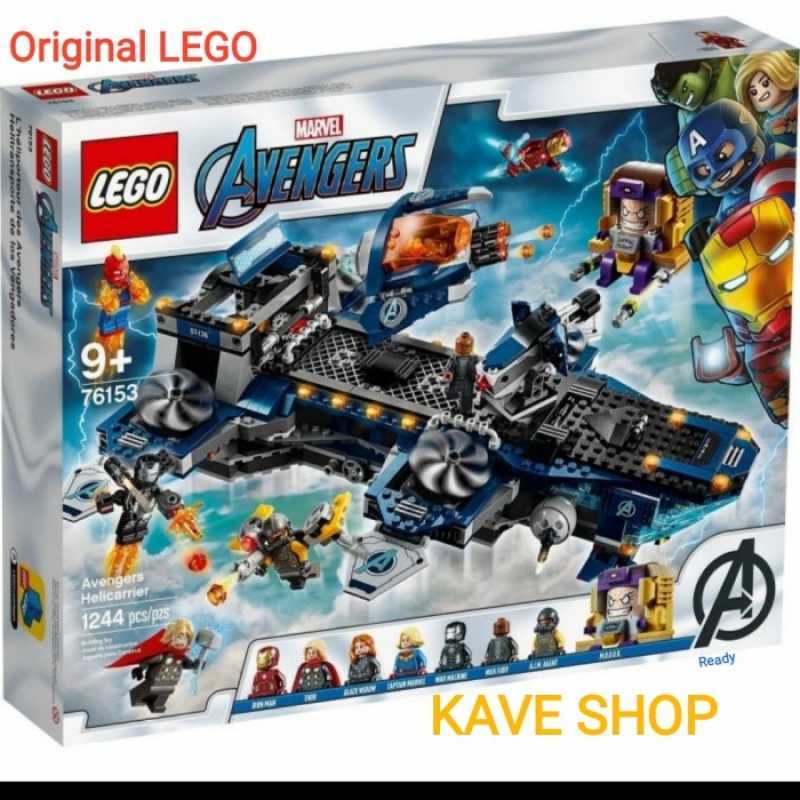 Jual Lego 76153 Super Heroes : Avengers Helicarrier - Multicolor di ...