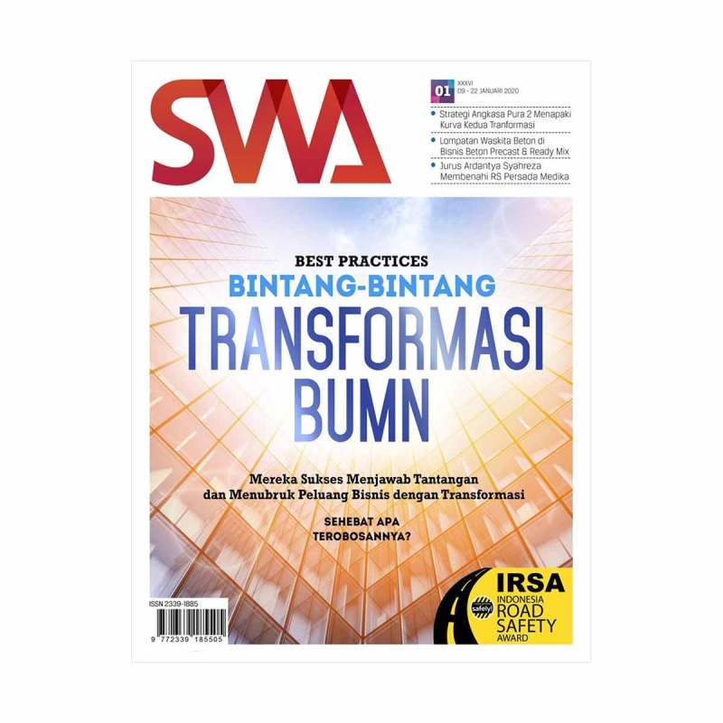 Promo SWA Edisi 1 / 2020 Best Practices Bintang-Bintang Transformasi BUMN Majalah Diskon 30% di ...