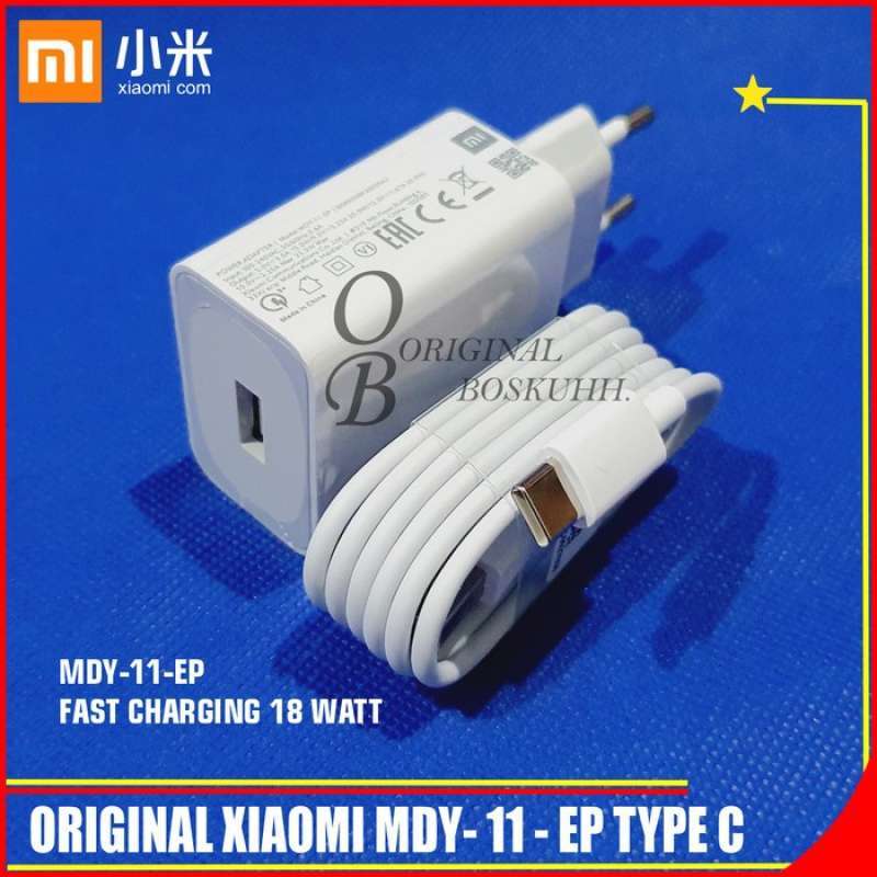 Jual Charger Fast Charging Xiaomi Poco M3 18W ORIGINAL 100% USB TYPE C ...
