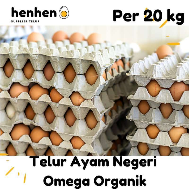 Jual TELUR AYAM NEGERI / NEGERI OMEGA PER 20 KG di Seller HEN MART ...
