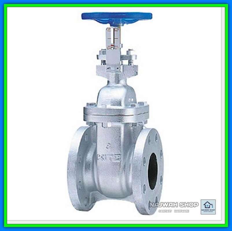 Promo Stop Kran Gate Valve 2 inch Kitz Non Rising Steam Cast Iron JIS ...