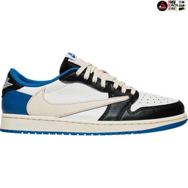 Jual Sepatu Aj 1 Low Travis Scott Dark Mocha Fragment Design Black ...
