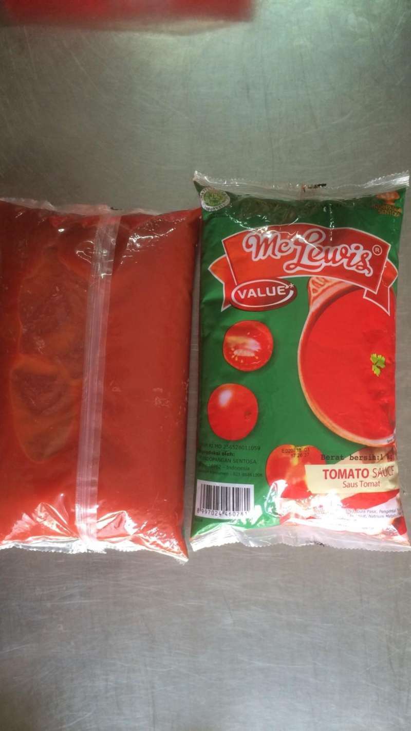 Jual Mc lewis saus tomat 1 kg di Seller ANTO FROZEN FOOD SARASWATI ...