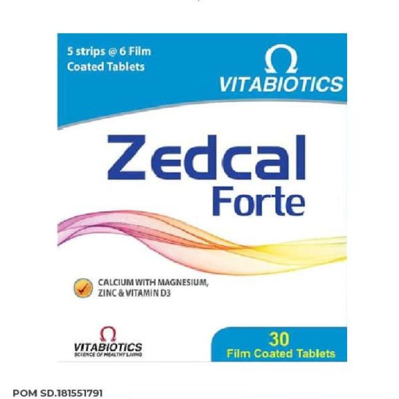 Promo Vitabiotics Zedcal Forte 30 Tablet - Menjaga Kesehatan Tulang ...