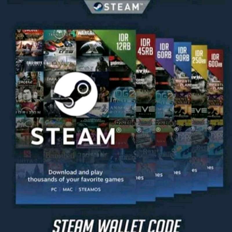 Promo Steam Wallet Code IDR Diskon 15% di Seller ZiFans - Pangandaran ...