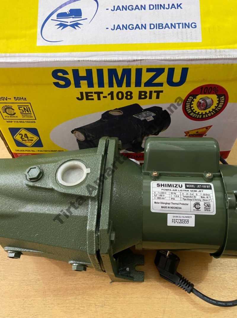 Promo Pompa Air Semi Jet Pump Shimizu Jet 108 Bit Diskon 10% di Seller ...