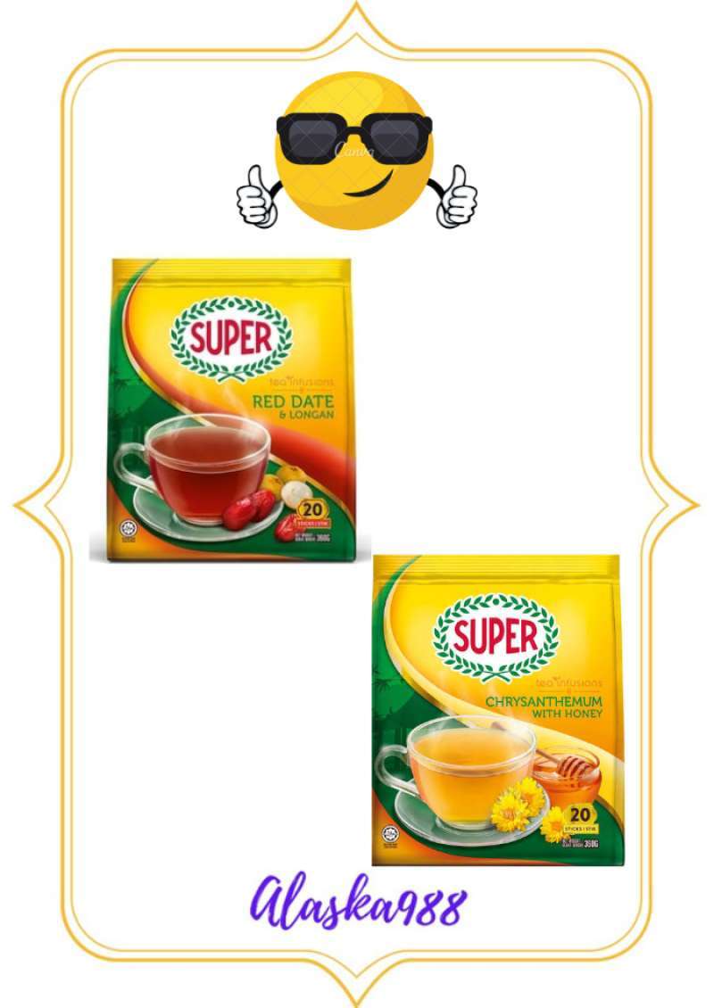 Jual Super Instant Red Date & Longan Tea / Super Instant Chrysanthemum ...