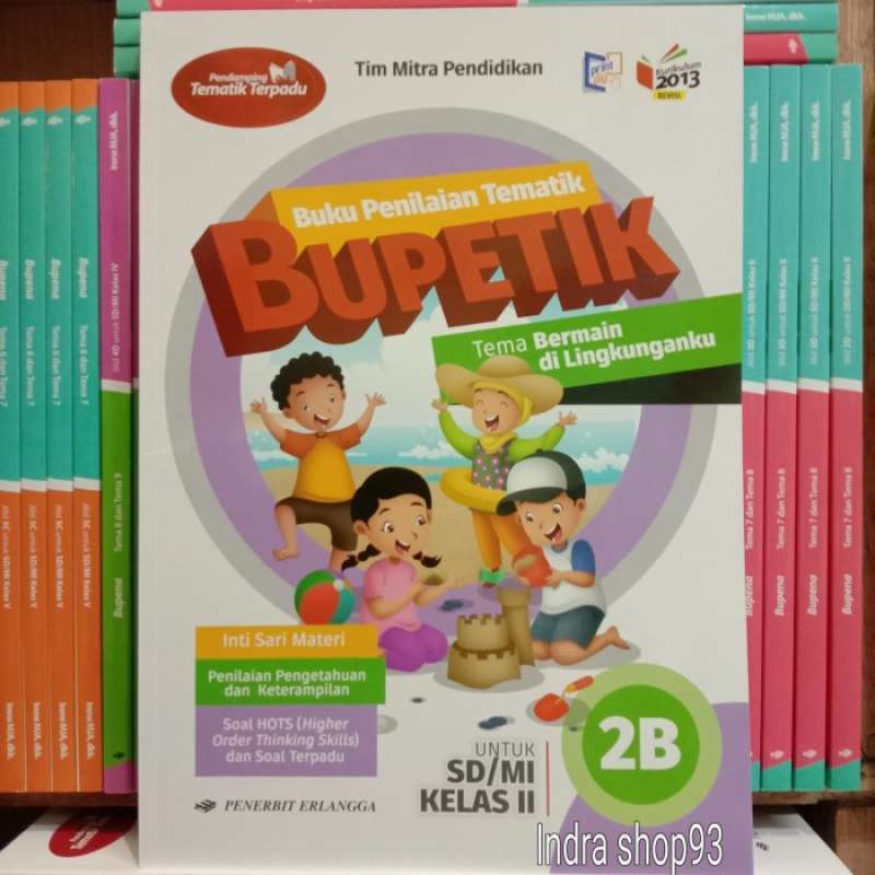 Promo Buku Bupetik 2B kelas 2 SD/Mi kurikulum 2013 Erlangga Diskon 23% ...