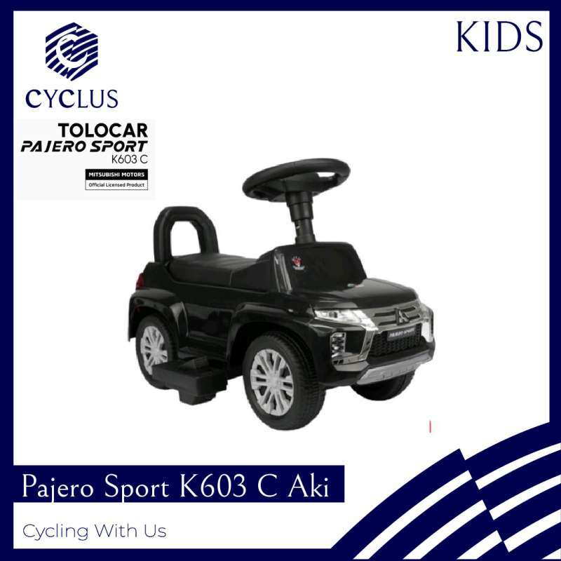 Jual Mobil Aki Listrik Mainan Anak PMB Tolocar Pajero Sport 603C K603C ...