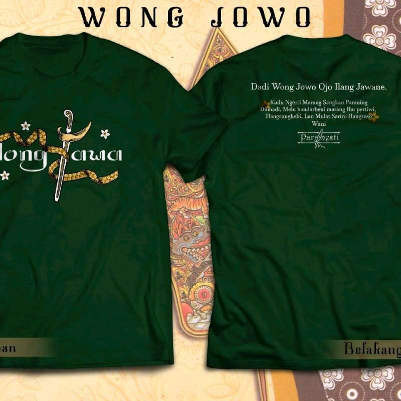 Jual Paramesti Kaos Jawa Wong Jowo Kaos Distro - Hijau Botol Xxxl Di ... Jual Paramesti Kaos Jawa Wong Jowo Kaos Distro - Hijau Botol Xxxl Di ...