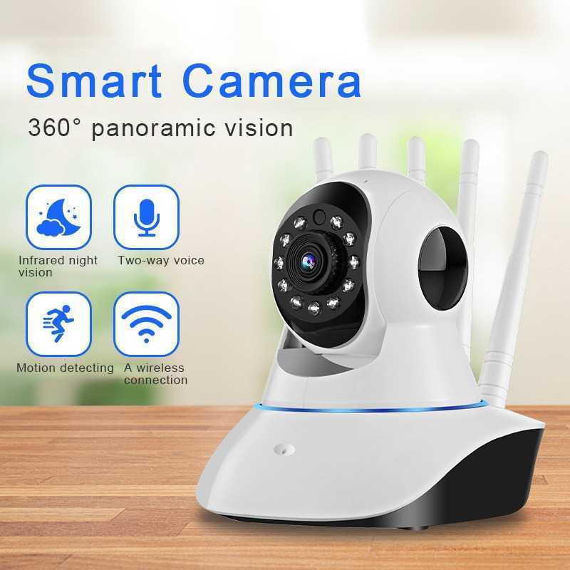 Jual XQ Kamera CCTV WiFi PTZ Smart Camera IR Sensor 480P - Q6 di Seller ...