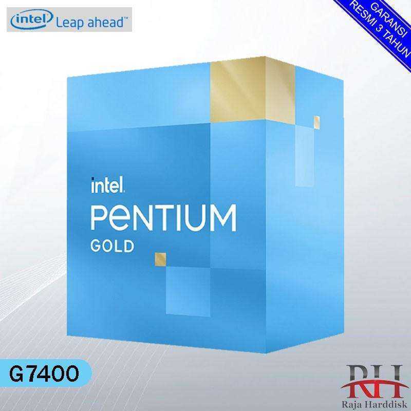 Jual Intel Pentium Gold G7400 Processor (Cache 6 MB, 3,70 GHz) lga 1700 ...