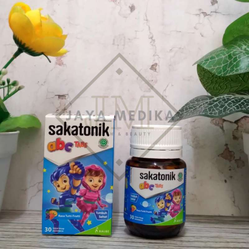 Jual Sakatonik ABC Antariksa Rasa Tutti Frutti Isi 30 Tablet di Seller ...
