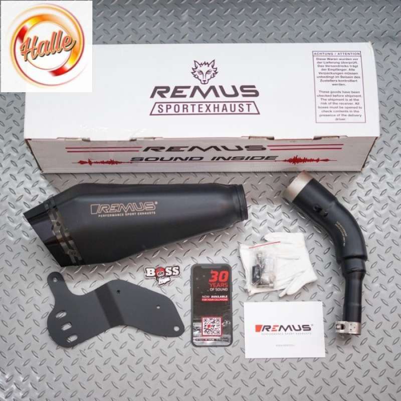 Jual Knalpot Remus HPE Full Black Vespa GTS 300 250 di Seller ...