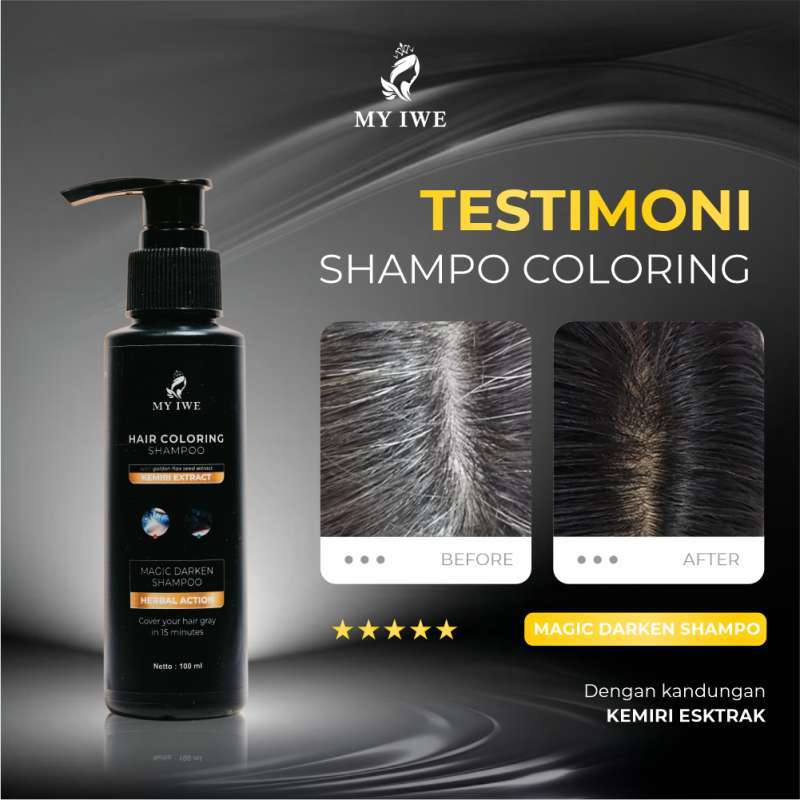 Jual SHAMPO HAIR COLORING MENGHITAMKAN RAMBUT DAN MENJAGA RABUT TUMBUH ...