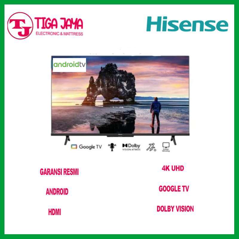 Jual Hisense LED TV 75 inch 4K UHD Google TV Dolby System - 75A6500H 4K UHD 75A6500 di Seller ...