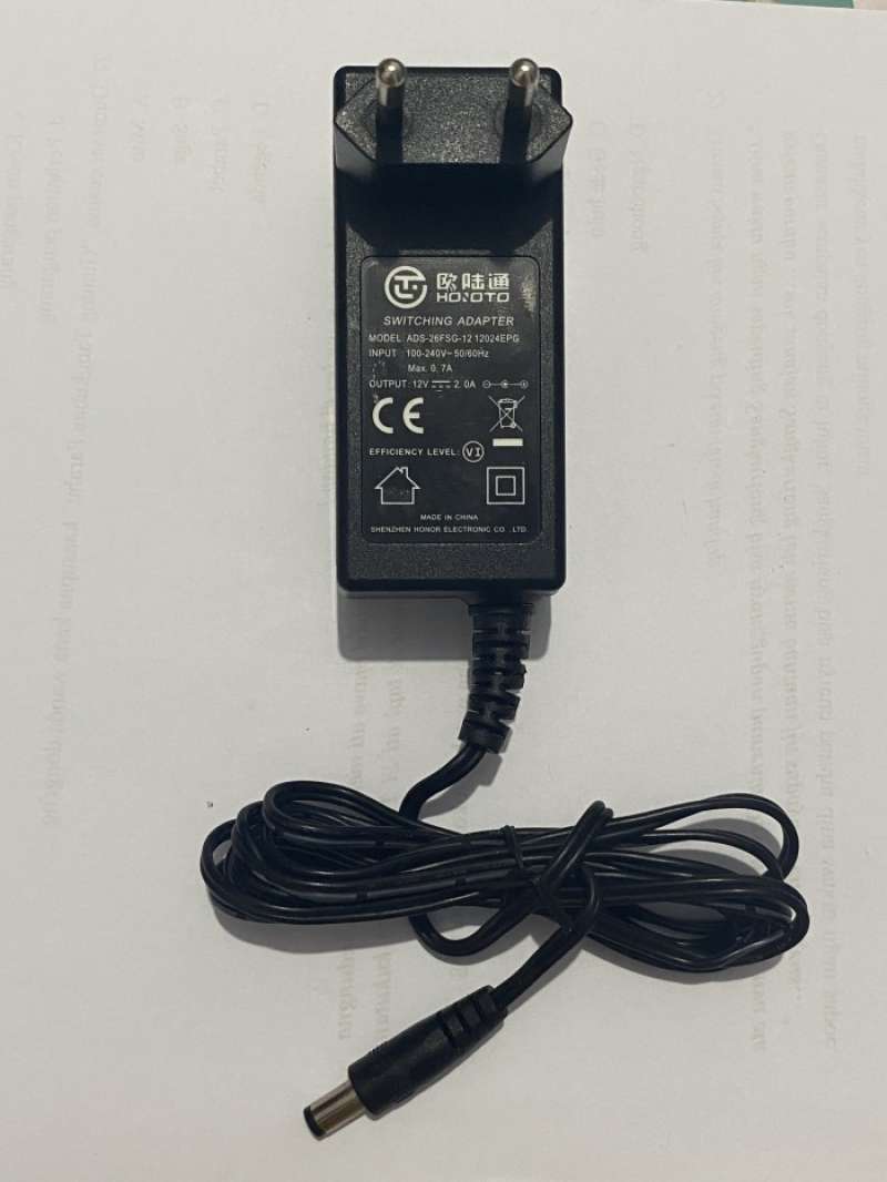 Jual Adaptor cctv 2A real/ adaptor hikvision/ adapator DVR MEREK HIOTO ...