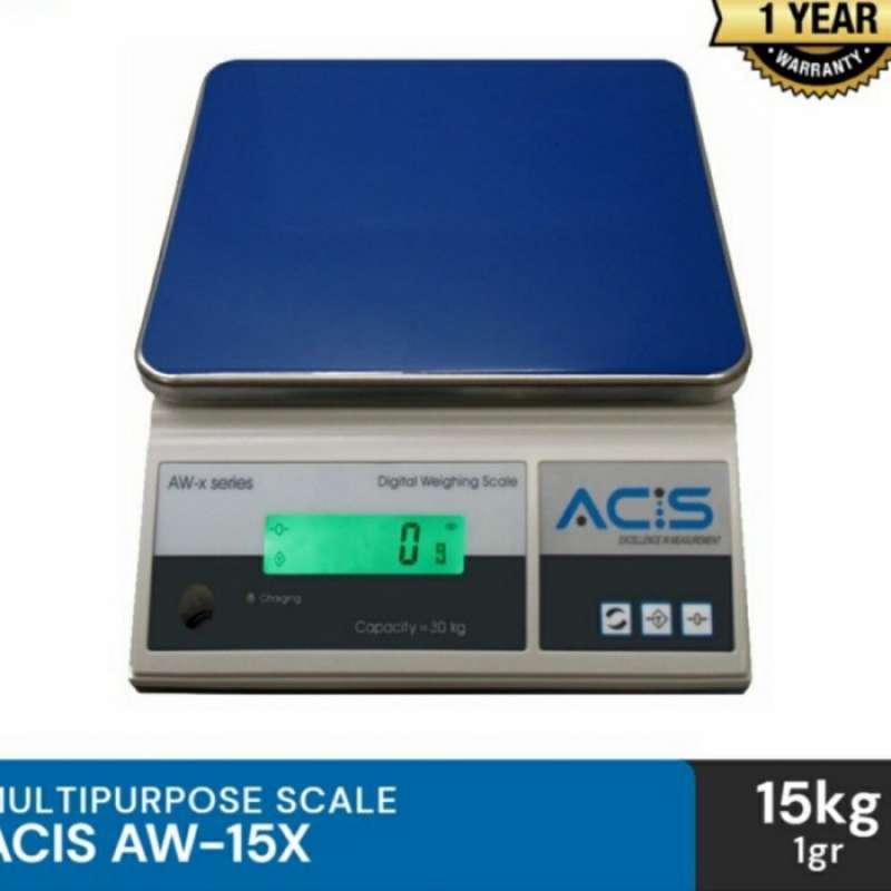 Promo Timbangan Digital Acis 15 Kg AW-15X ketelitian 1 gram Diskon 23% di Seller Hanskitchen ...