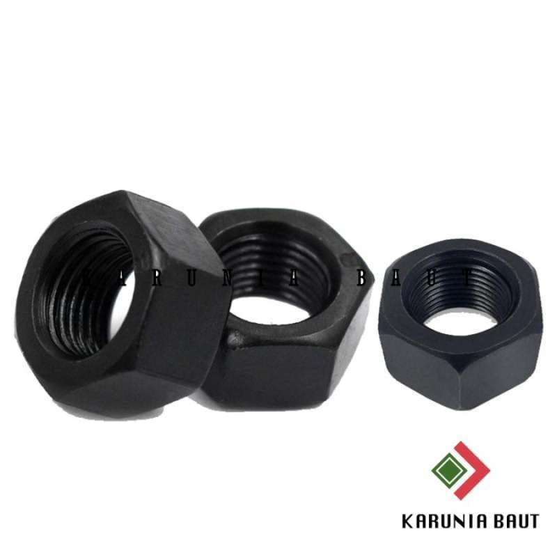 Jual Mur Baut M10 Baja Hitam | Mur Hex Baut Baja Hitam 8.8 Baut Kunci 17 Mm Di Seller ...