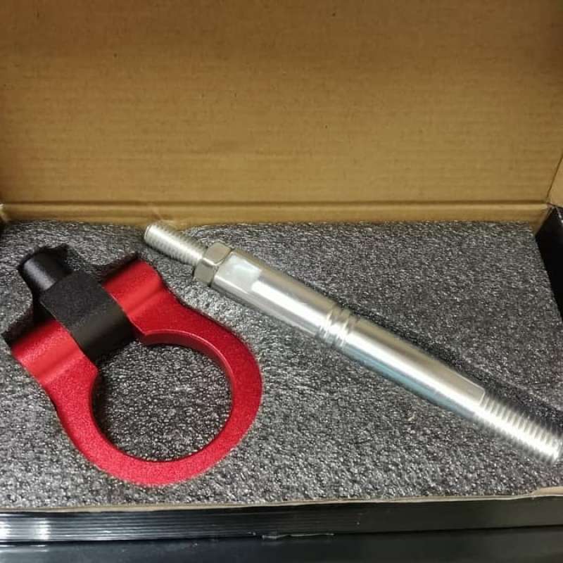 Promo towing hook depan derek mobil daihatsu gran max granmax merah ...