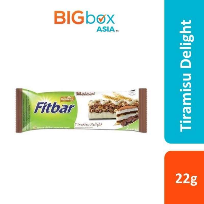 Jual Fitbar Multigrain Tiramisu Delight Bar - 22g di Seller Shopping ...