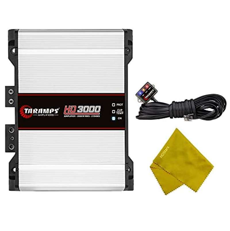 Promo TarampTaramps HD 3000 2 Ohm Class D Full Range Mono Amplifier Car ...