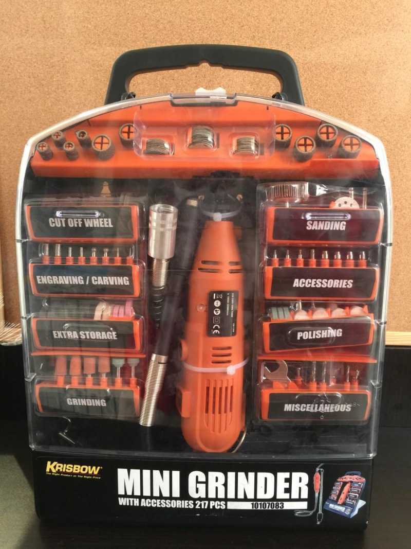 Jual Krisbow Set Gerinda Mini 217 Pcs di Seller Toko Agung 12 - Toko ...