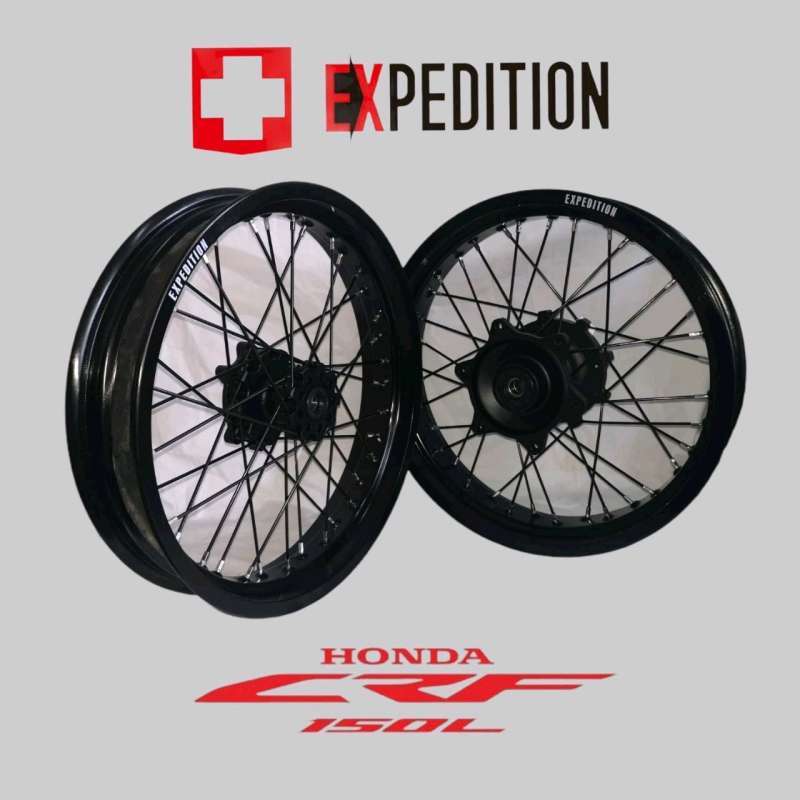 Jual Velg Set Supermoto Expedition 17(3.00/3.50) PNP Honda CRF150L ...