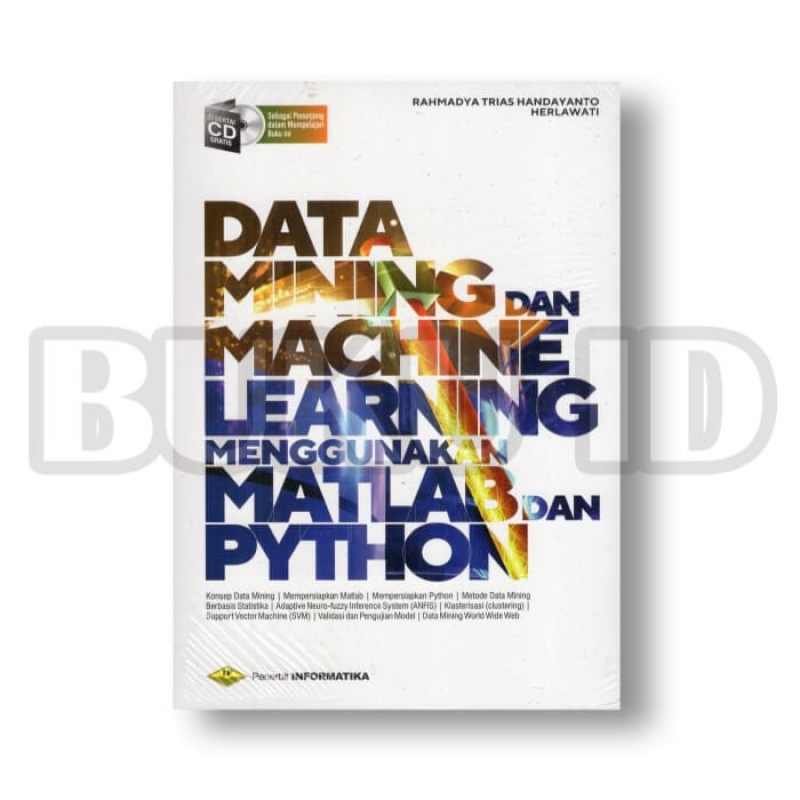 Promo Unik Buku Data Mining Dan Machine Learning Menggunakan Matlab Dan ...