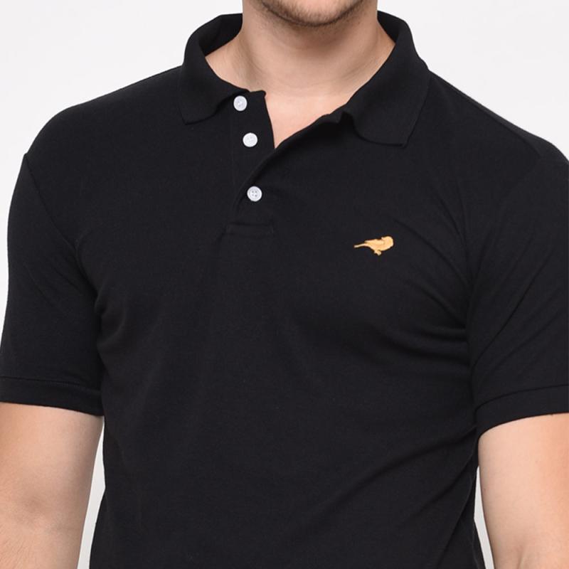 Jual THE ORIGINAL FINCH Polo Short Pria - Black XL di Seller THE ...