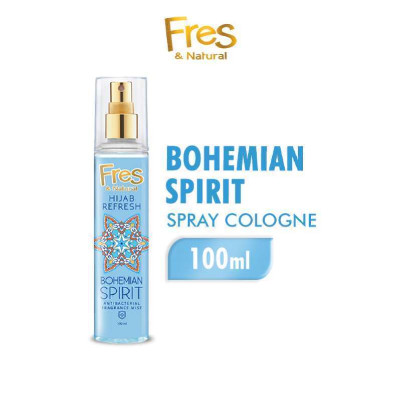 Jual Fres & Natural Hijab Refresh Bohemian Spirit Antibacterial ...