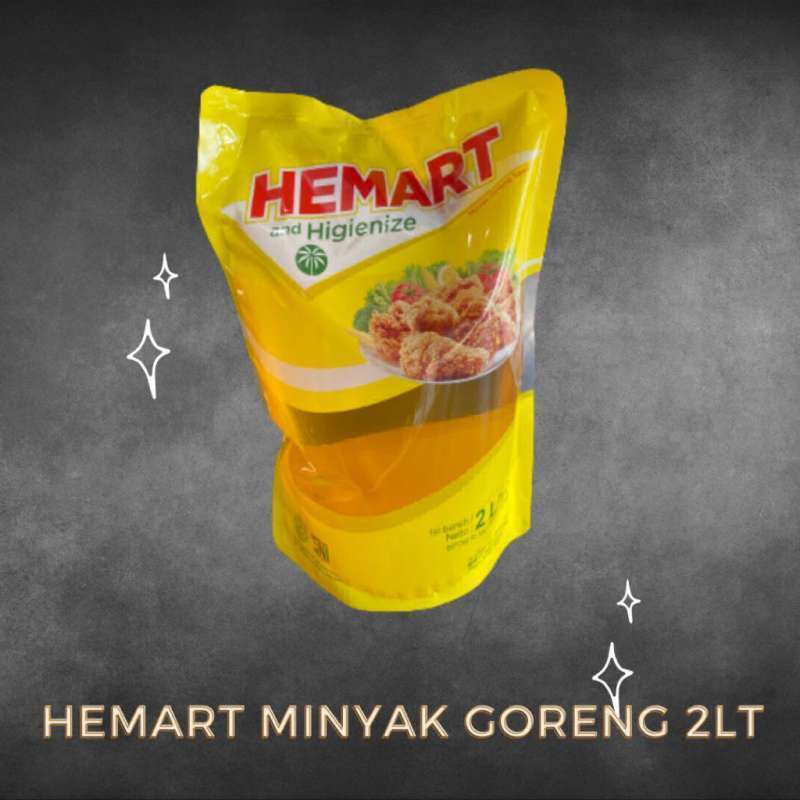 Jual Hemart Minyak Goreng Refill 2 Liter - Minyak Goreng Hemart di ...
