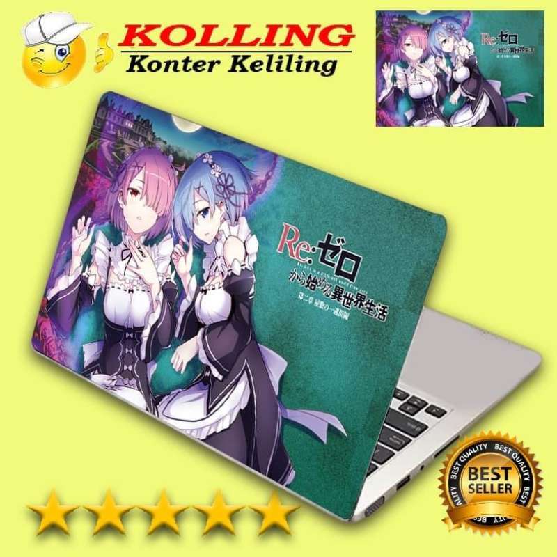 Jual Garskin Laptop Anime Rezero Skin Laptop Stiker Laptop Di Seller ...