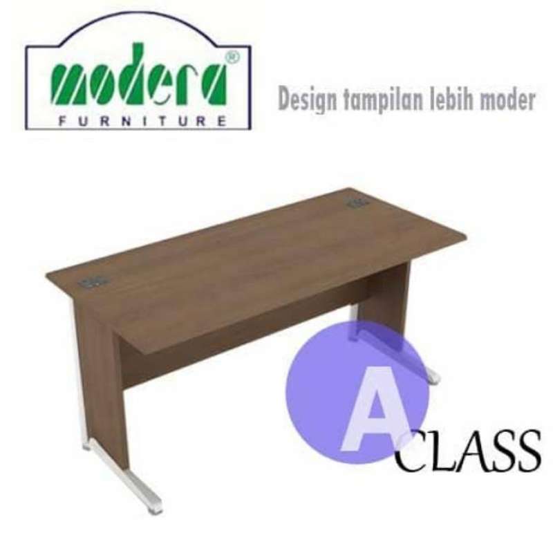 Jual Meja kantor Meja Kerja Modera AOD 6012 Uk.120x60x75 cm Wrn Walnut ...