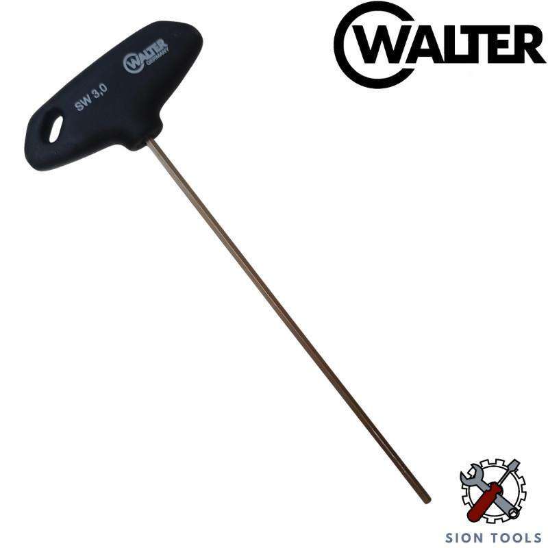 Jual WALTER KUNCI L HEX T-HANDLE 2,5 - 10 MM / ALLEN HEAD WRENCH MODEL ...