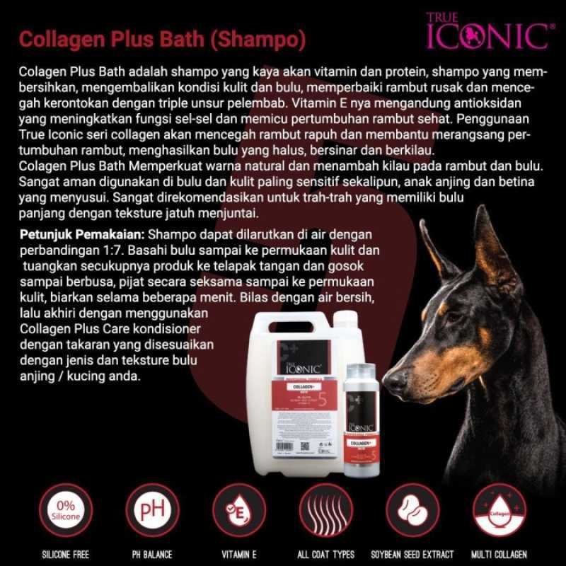 Promo True Iconic Collagen Plus Bath 4500ml/ shampoo anjing/shampoo ...