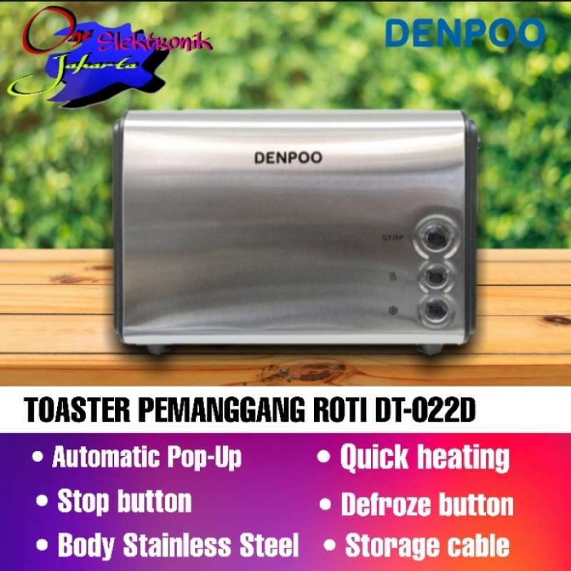 Promo Denpoo toaster DT-022 panggangan roti Diskon 29% di Seller ...