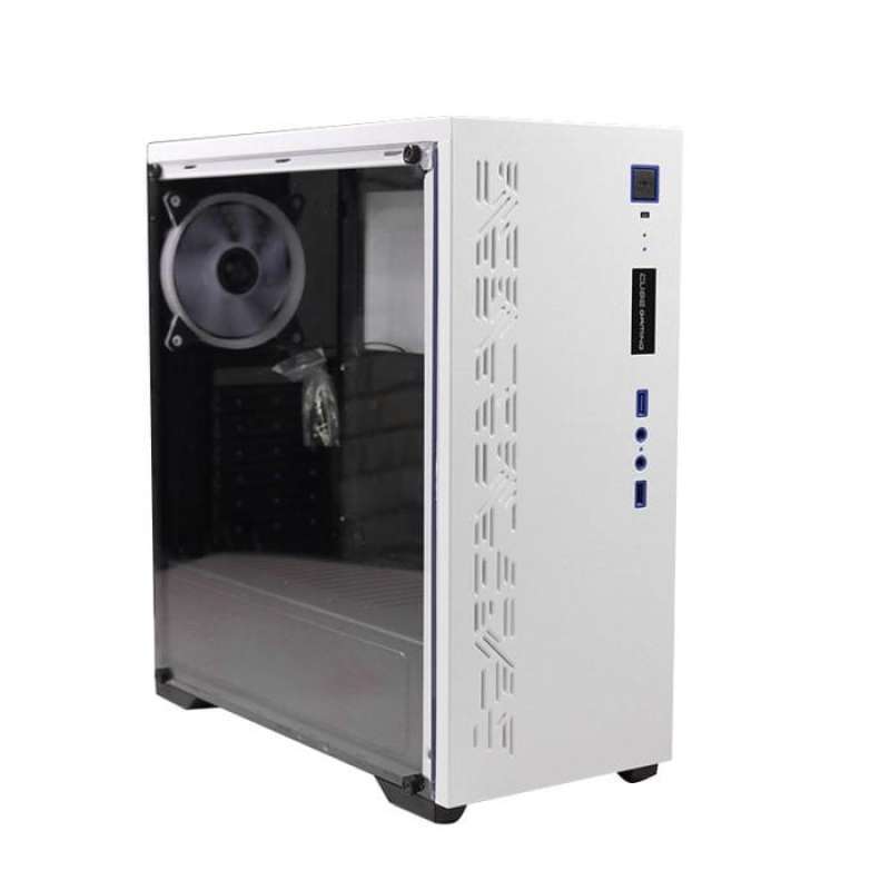 Jual CUBE GAMING Eiden - Full Acrylic Window - 12CM Led Fan - Dust ...