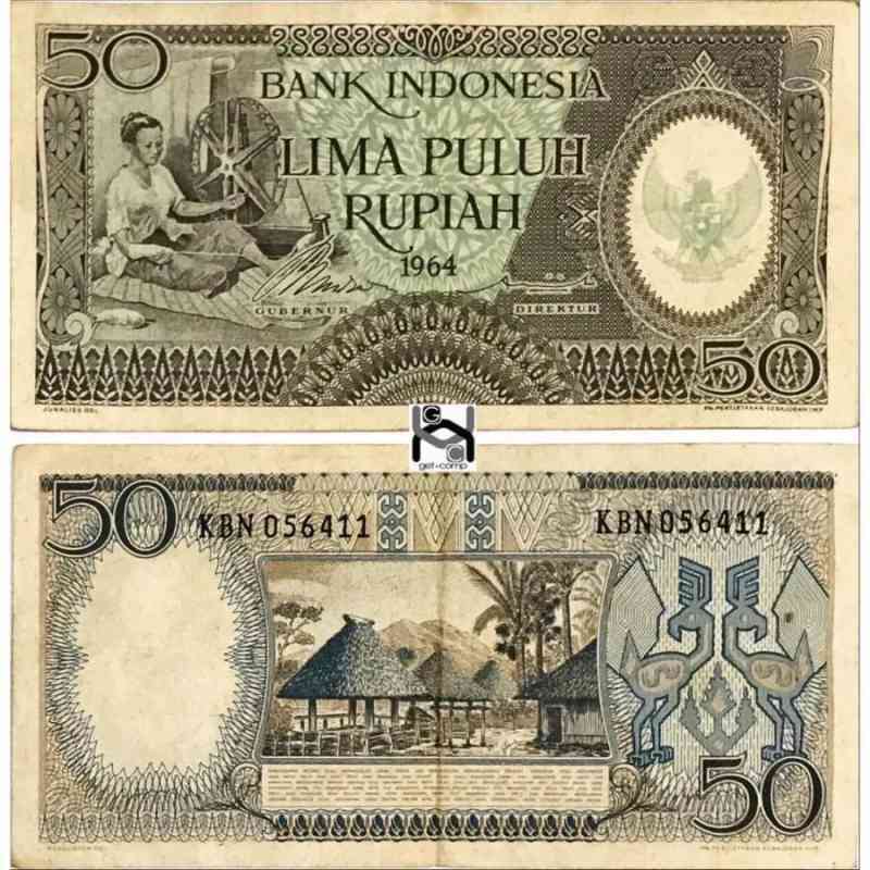 Jual Uang Kuno 50 Rupiah Rp Th 1960 Uang Kuno Uang Kertas Lama Di ... Jual Uang Kuno 50 Rupiah Rp Th 1960 Uang Kuno Uang Kertas Lama Di ...