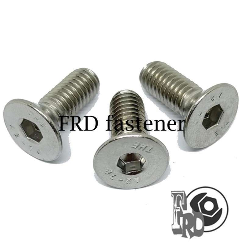 Jual BAUT VERSENG JFL M6 STAINLESS STEEL BAUT - JFL M6 di Seller FRD FASTENER - Karasak, Kota ...