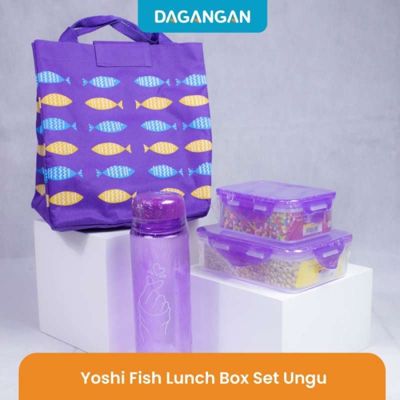 Jual Yoshi Fish Lunch Box Set di Seller AM_id - Wanajaya, Kab. Bekasi ...