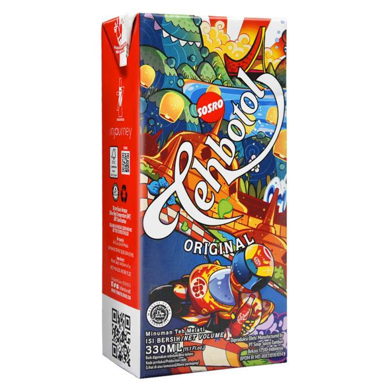Jual Tehbotol SOSRO Minuman Teh Original 330 ml di Seller Alfamidi ...