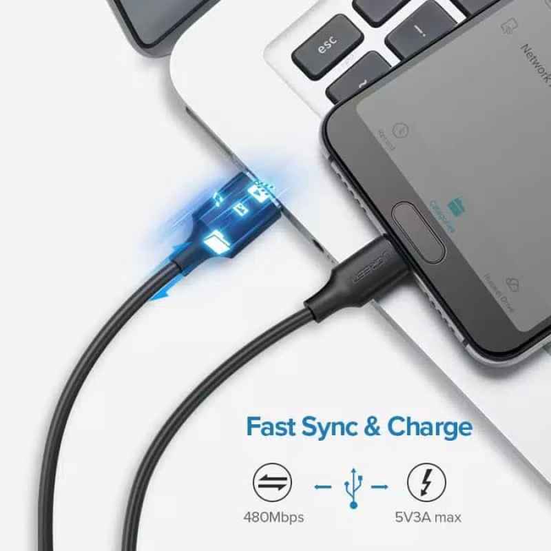 UGREEN 60116 USB-A to USB Type C 2A 1m Cable - OTC.LK
