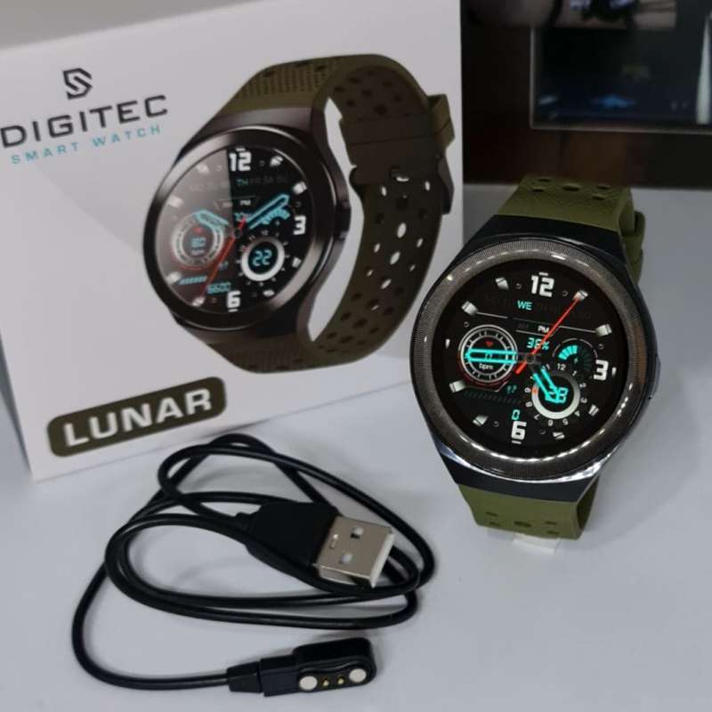 Promo Jam Tangan Original Digitec Smartwatch Lunar - Green Diskon 35% ...