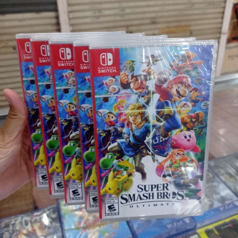 Jual SUPER SMASH BROS ULTIMATE SWITCH di Seller Silvanna - Kapuk Muara, Kota Jakarta Utara | Blibli