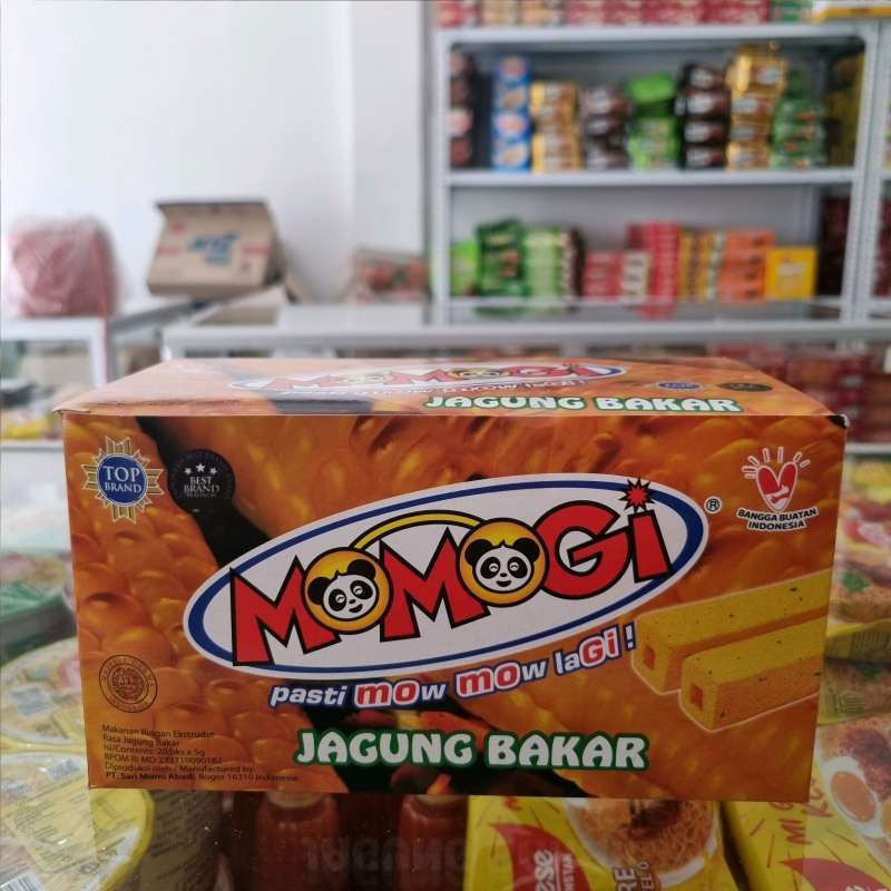 Jual momogi 5 gr isi 20 pcs rasa keju/coklat/jagung bakar - Jagung Bakar di Seller thio aneka ...
