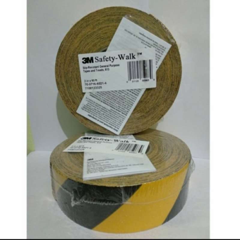 Jual 3M safety walk yellow black 613- anti slip lantai dan tangga di Seller Invoker - Meruya ...